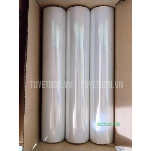Màng PE 500mm 2.2kg - 300Gr - màng PE - màng Co cuộn bọc hàng / quấn pallet - Tuyết Sơn PP trọn ...