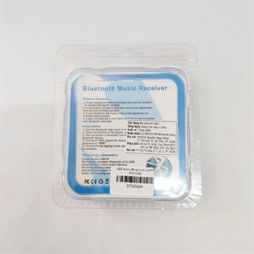 USB Audio Bluetooth 2.0 PT-810 - Tuyết Sơn PP trọn gói thiết bị văn ...